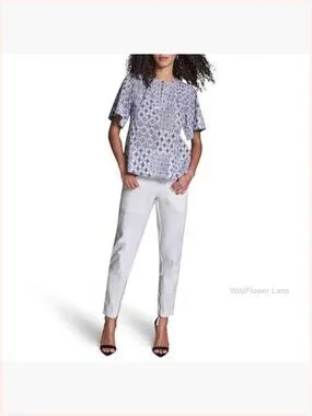 Tops | Short Sleeve Top With Gathered Ruching Detail | Poshmark